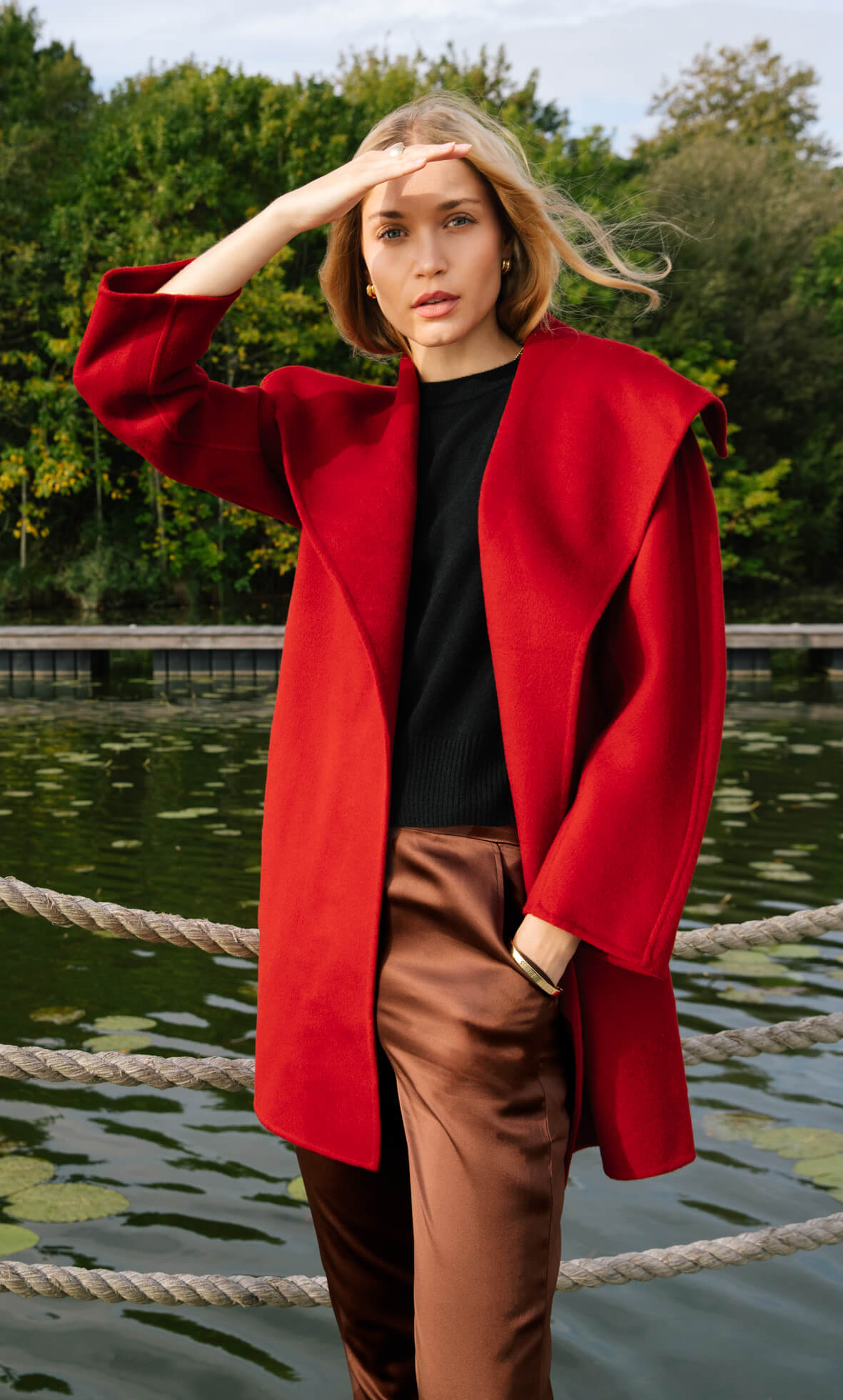 Alba Cashmere Coat | Ravella