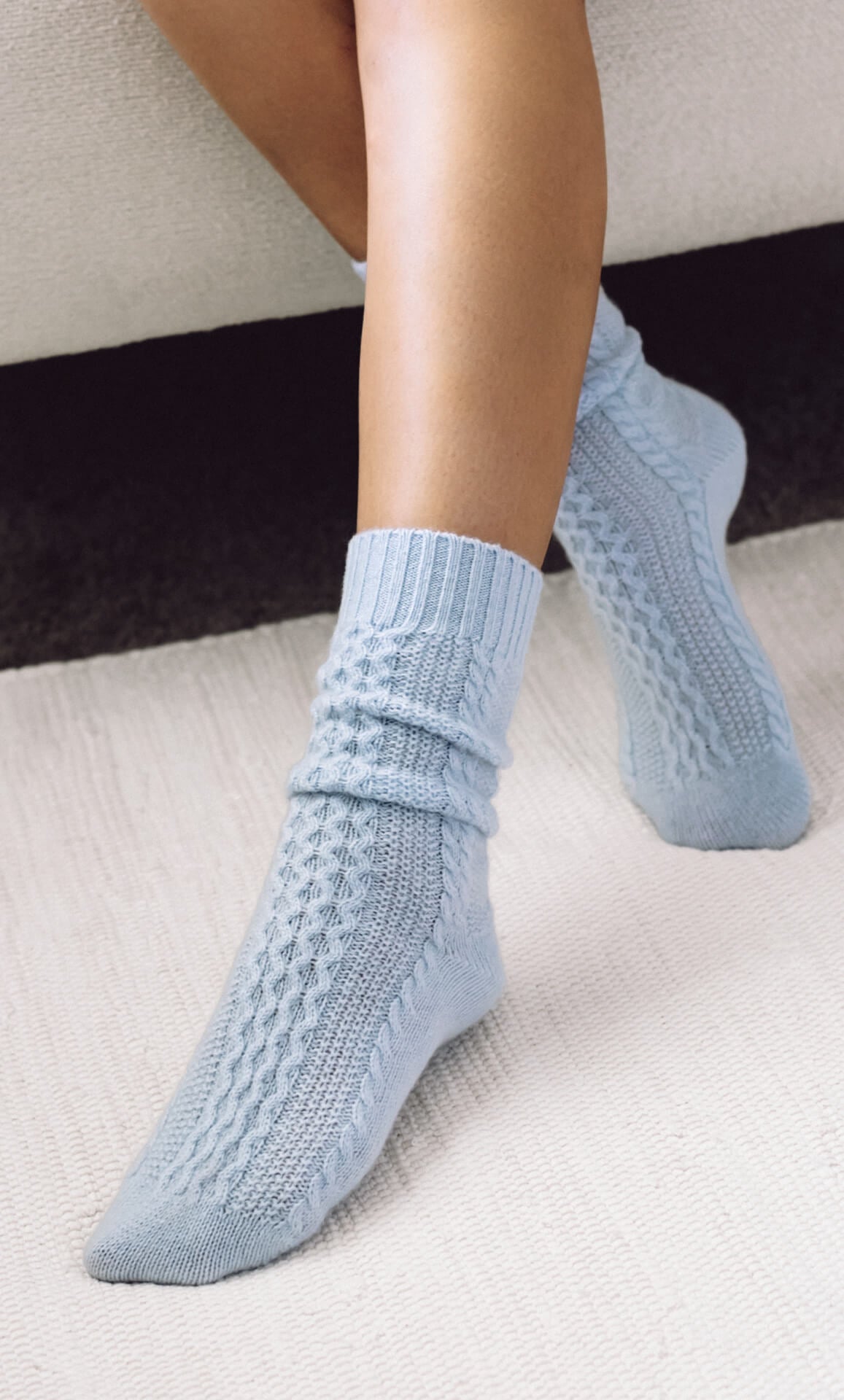 Hailey Cashmere Socks - 100% Luxury Cashmere | Ravella