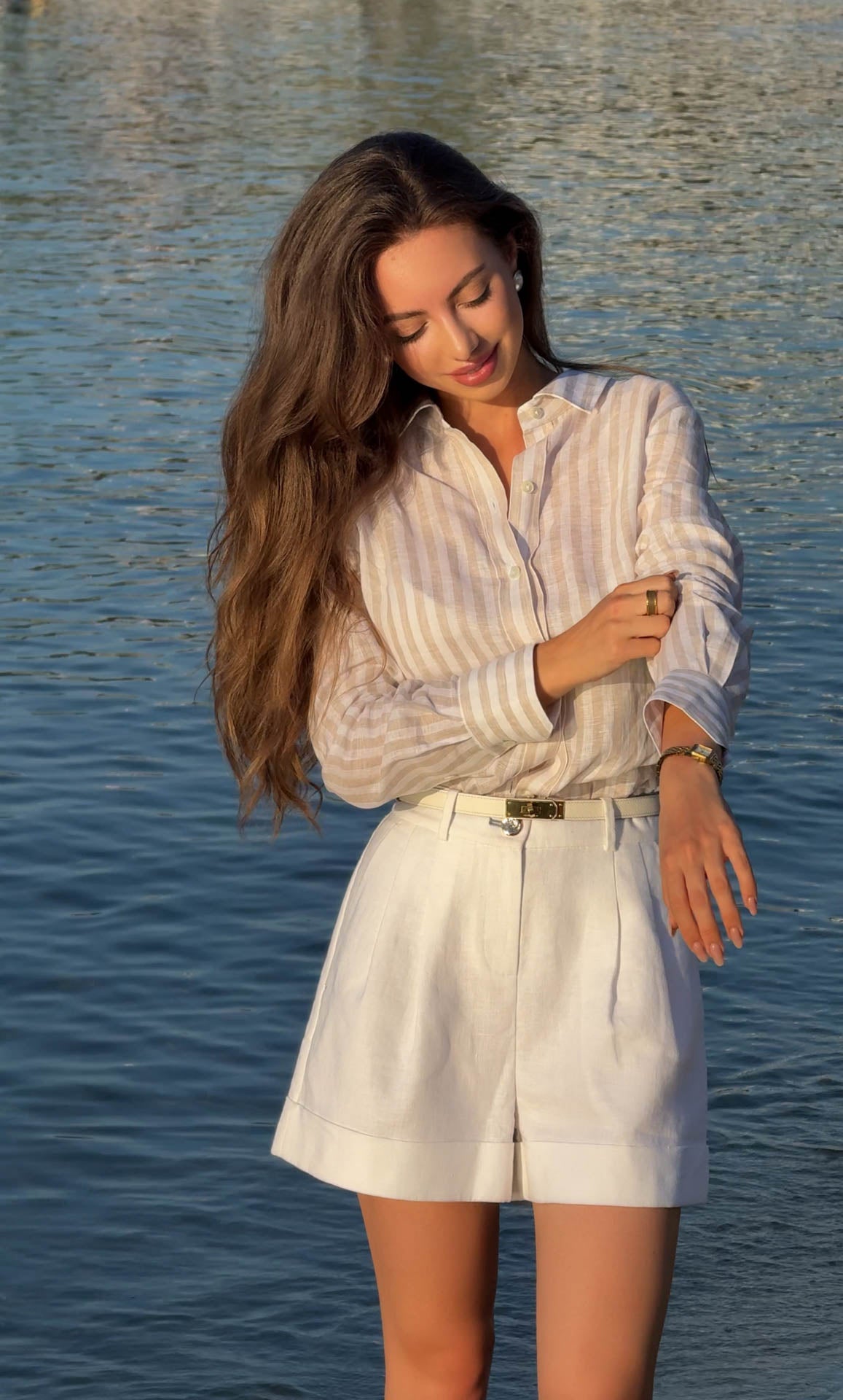 Ravella Linen Shirt - Made in Italy | 100% Linen Women's Shirt